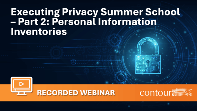 Executing Privacy Summer School - Part 2: Personal Information ...